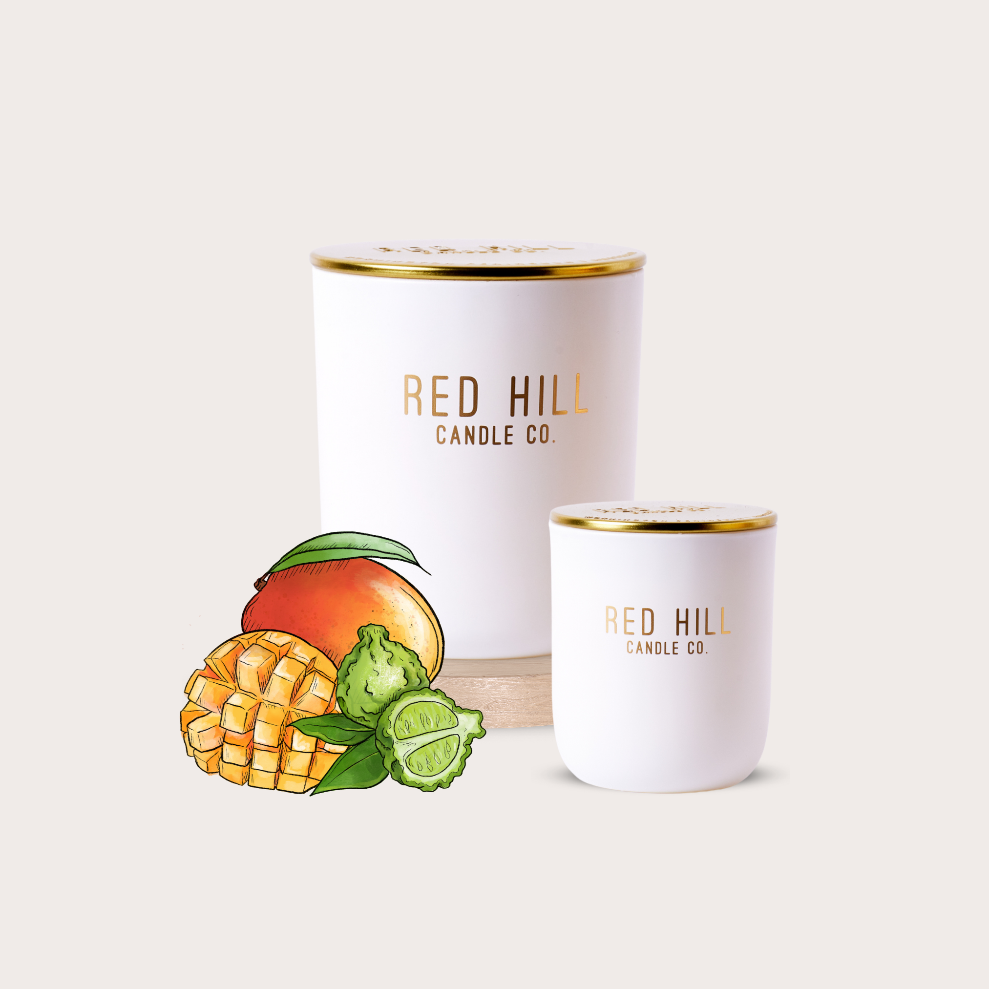 Thai Lime & Mango Candle – Red Hill Candle Co